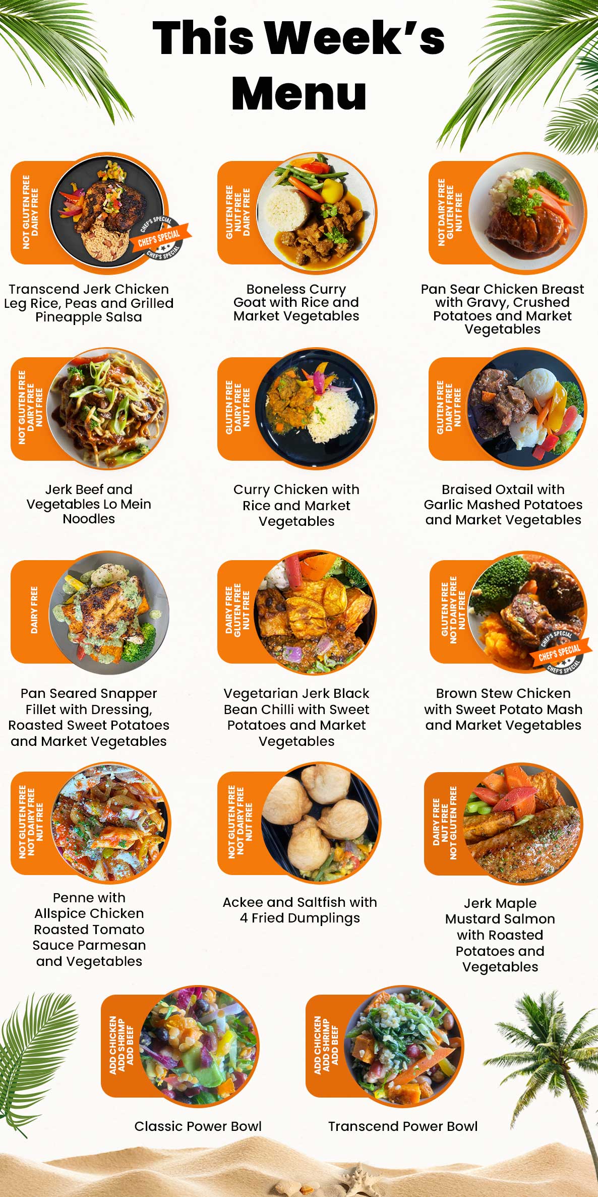 Mix & Match - 12 Meal Plan – TranscendMeals